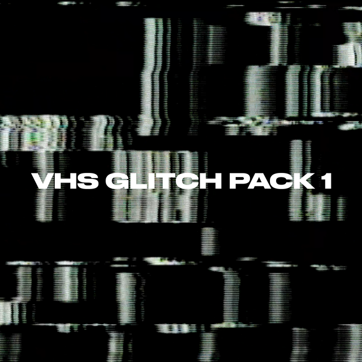 [ VHS GLITCH PACK 1 ] – goldenboyty